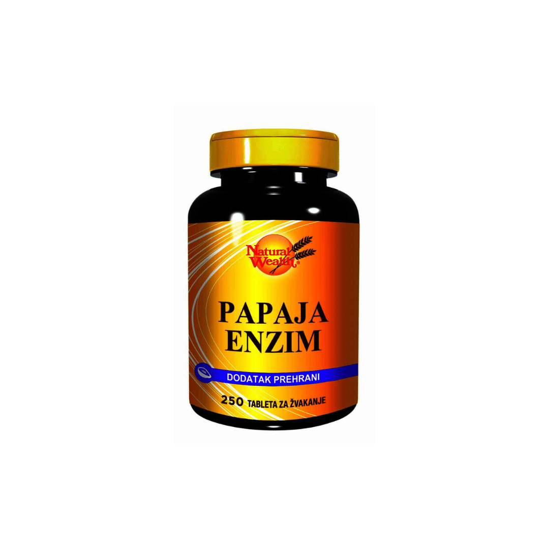 Natural Wealth® Papaja enzim - inPharma